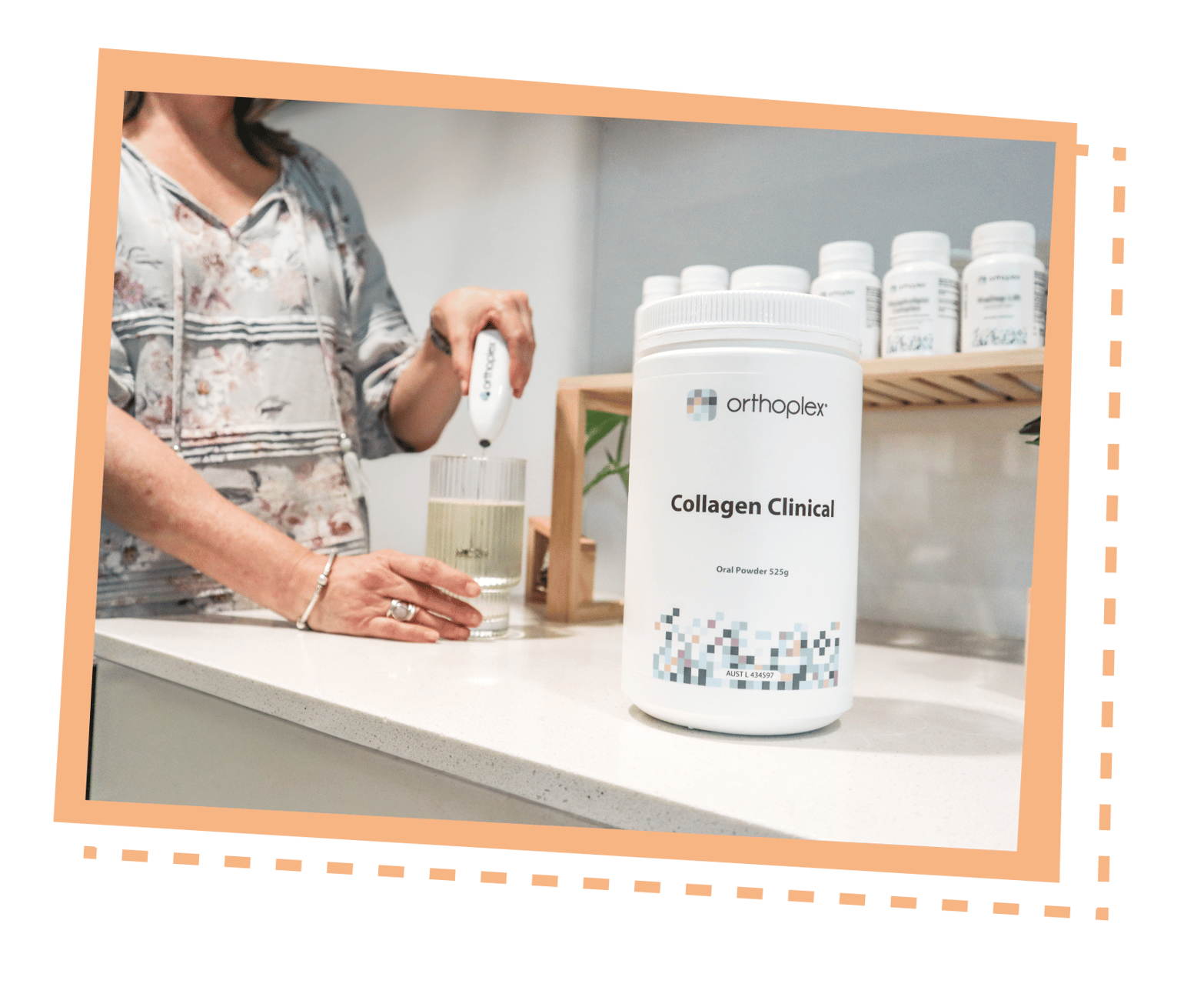 Orthoplex White Collagen Clinical