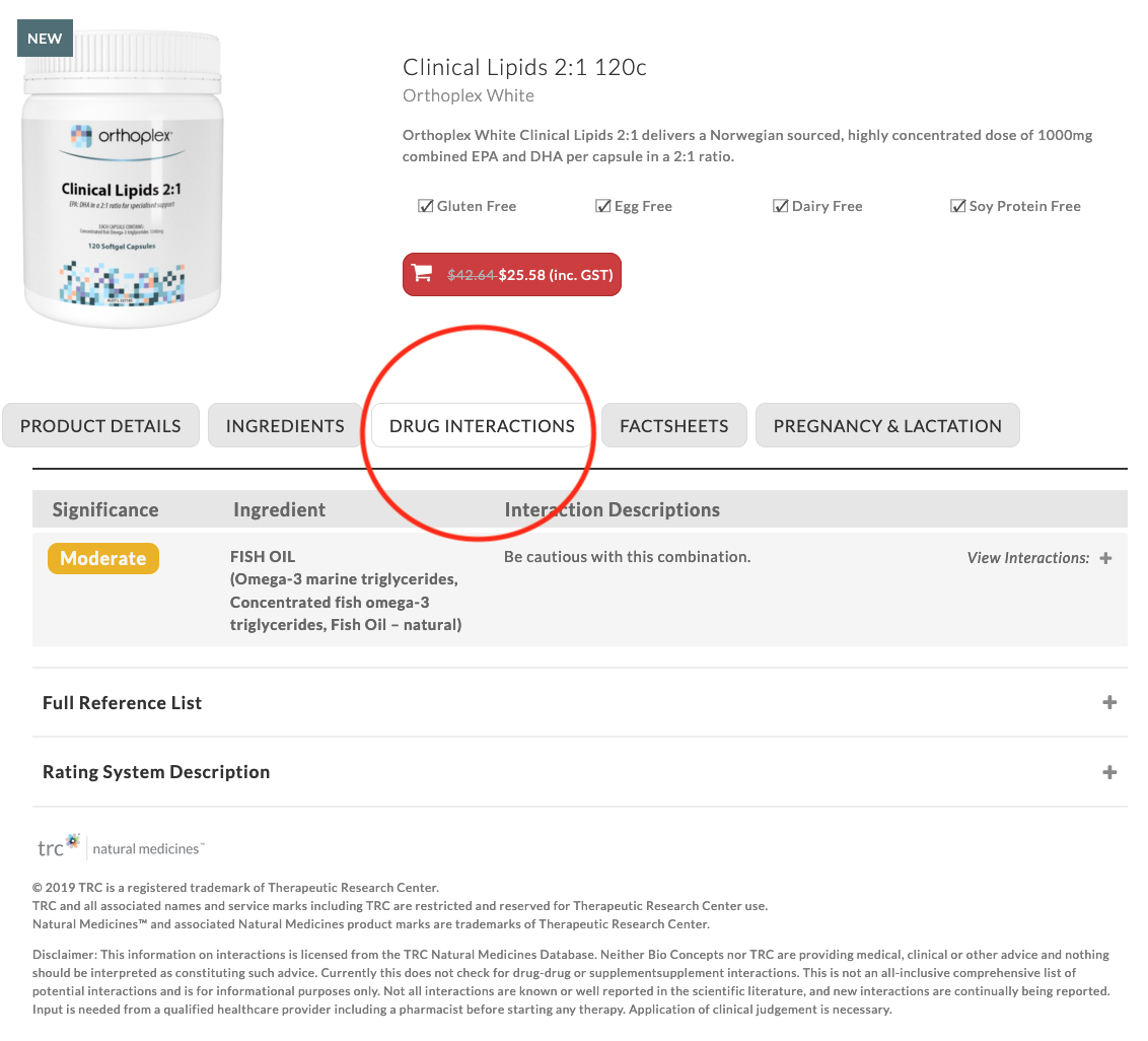 Drug Interactions Checker | BioConcepts