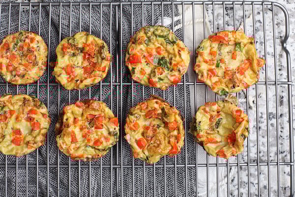 RECIPE: Mini veggie muffins